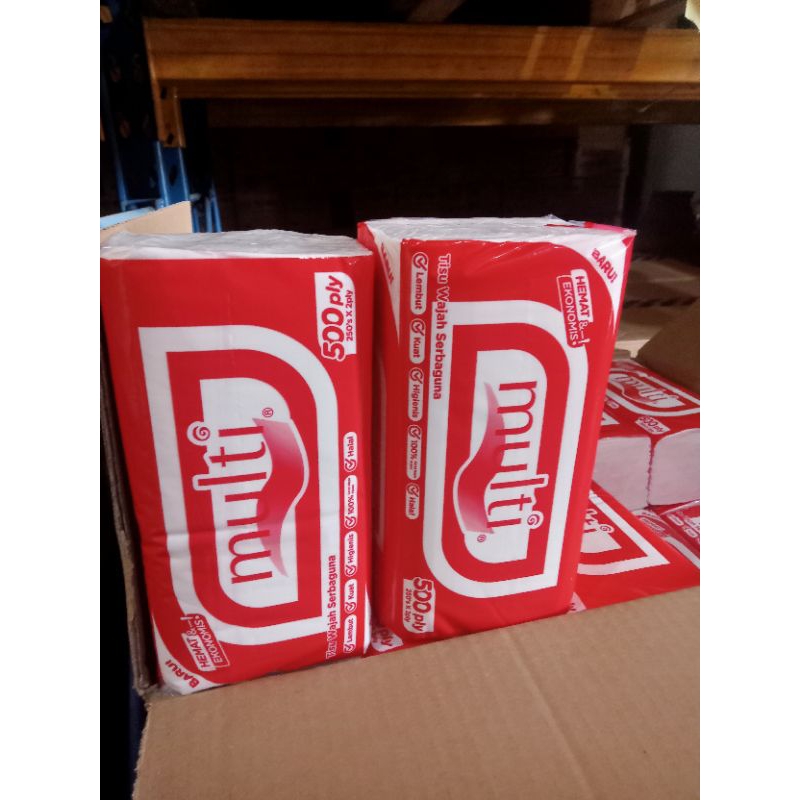 Jual Tissue Multi / Tisu Wajah 250's x 2ply /Tisu murah | Shopee Indonesia