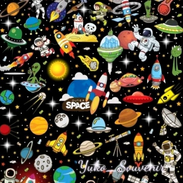 Jual Kertas Kado Astronout Kertas Kado Space Kertas Kado Angkasa Kertas ...