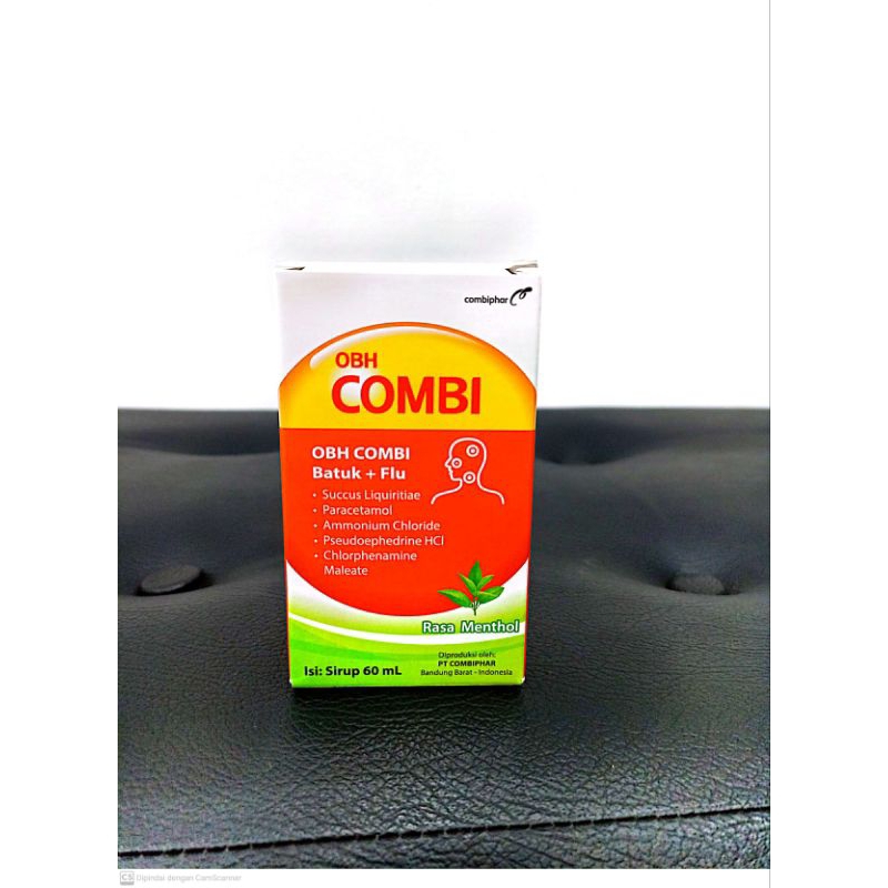 Jual OBH Combi batuk plus flu 60ml / obat batuk pilek / meriang ...