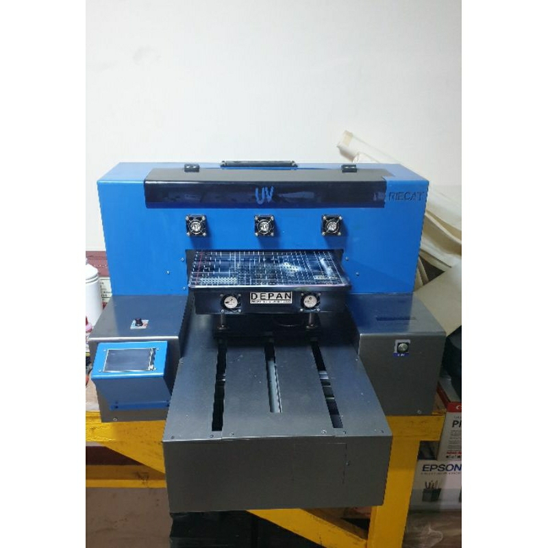 Jual Mesin UV flatbet (riecat alfa gen3) + mesin laminasi | Shopee ...