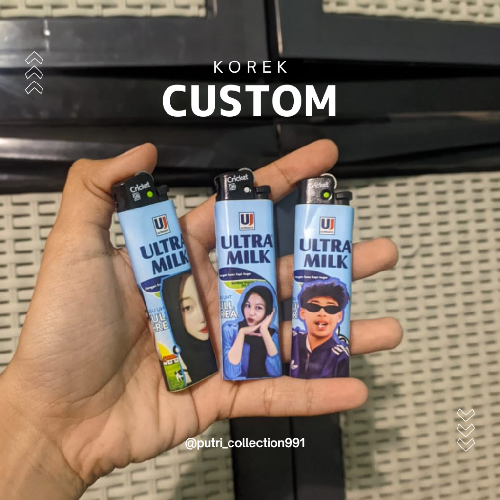 Jual KOREK CUSTOM / KOREK / KOREK REQUEST FOTO / KOREK ULTRAMILK ...