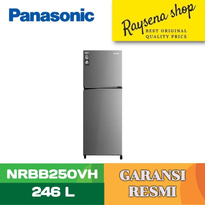 Jual PANASONIC KULKAS 2 PINTU KECIL REFRIGERATOR NRBB250VH | Shopee Indonesia