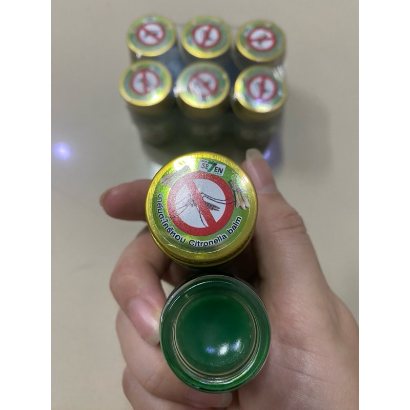 Jual green se7en lemongrass balm thailand balsem | Shopee Indonesia