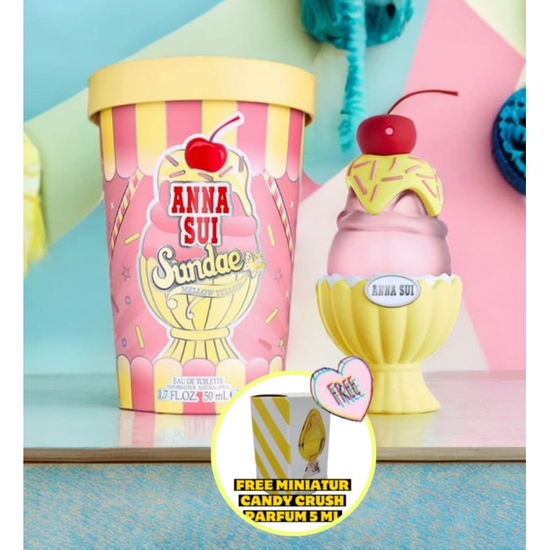 Jual Anna Sui Sundae Mellow Yellow 50ml EDT | Shopee Indonesia