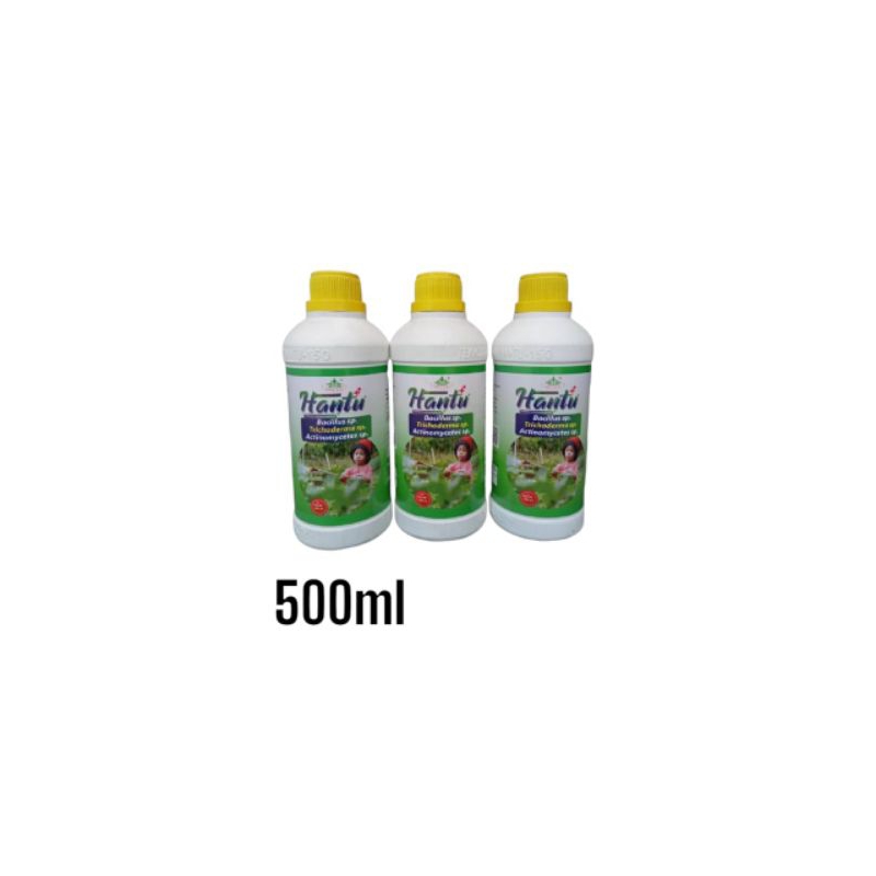 Jual Trichoderma 500ml Pupuk Cair + Fungisida Hayati Hantu Bacillus sp ...