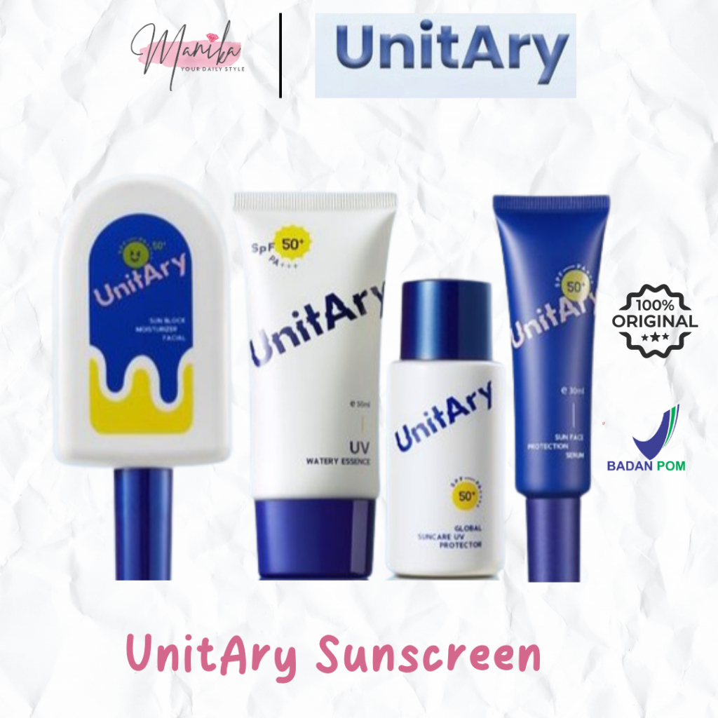 Jual Unitary Sunscreen SPF 50+ PA++++ | Sun Block Moisturizer Facial ...