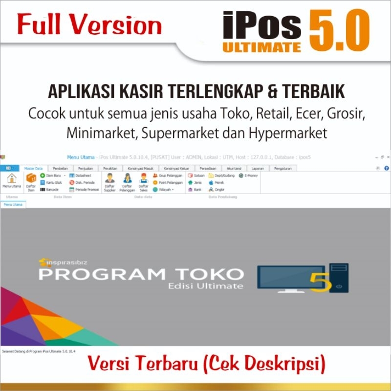 Jual Program Toko iPos 5.0 (Versi Terbaru Cek Deskripsi) | Shopee Indonesia