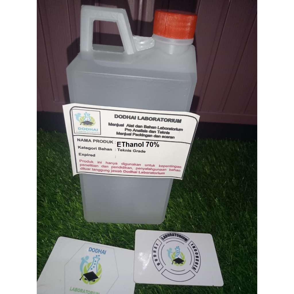 Jual etanol 70%, ethanol 70%, solvent 70 % grade teknis | Shopee Indonesia