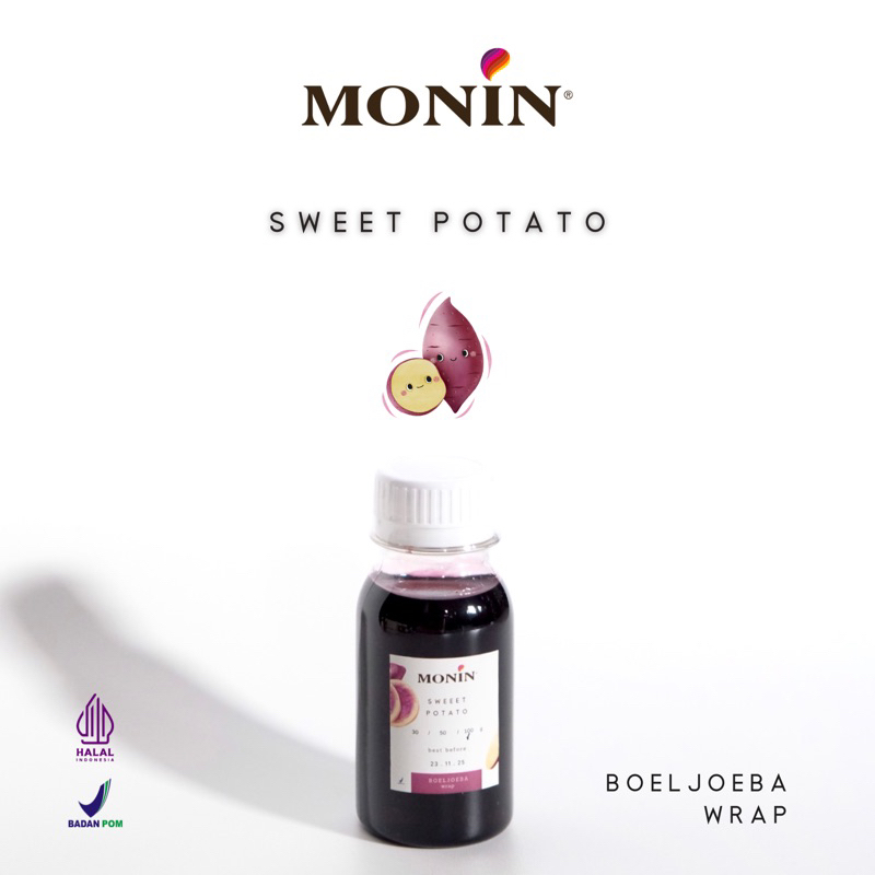 Jual Monin Sweet Potato Syrup Repack [30, 50, 100] g | Shopee Indonesia