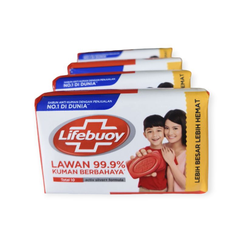 Jual Lifebuoy total 10 Antibacterial Soap 100gr × 4pcs | Shopee Indonesia