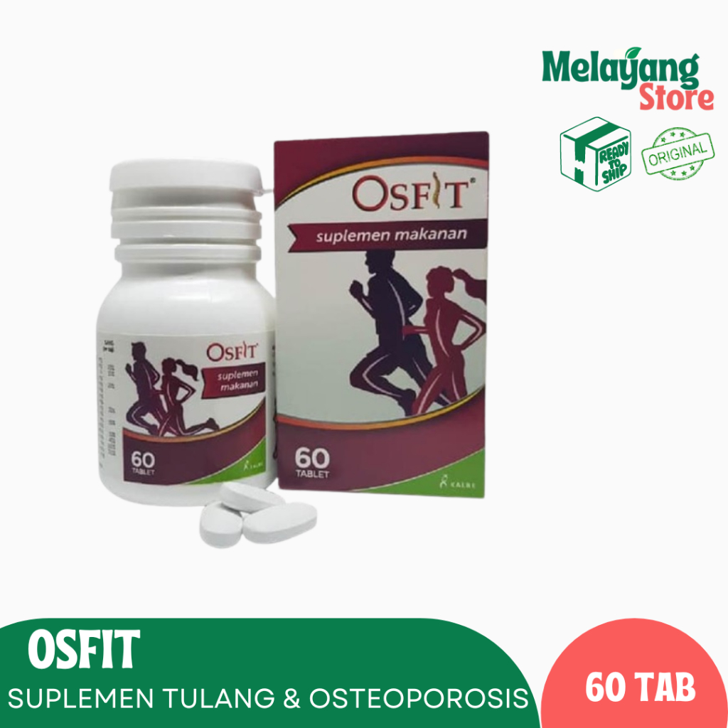 Jual Osfit 60 tablet - Suplemen Kalsium kesehatan Tulang | Shopee Indonesia