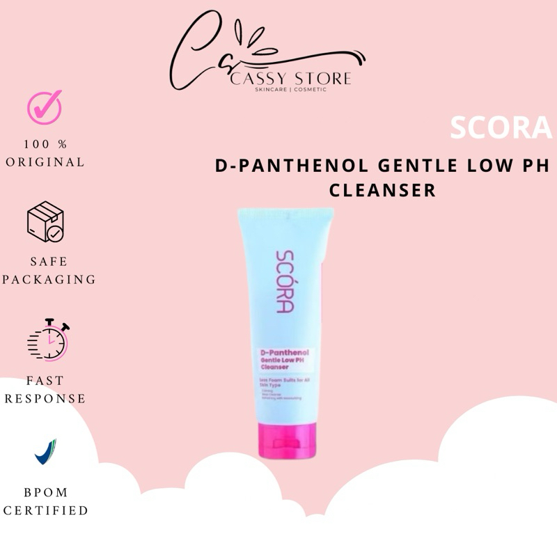 Jual CASSY - SCORA D-Panthenol Gentle Low pH Cleanser | Shopee Indonesia