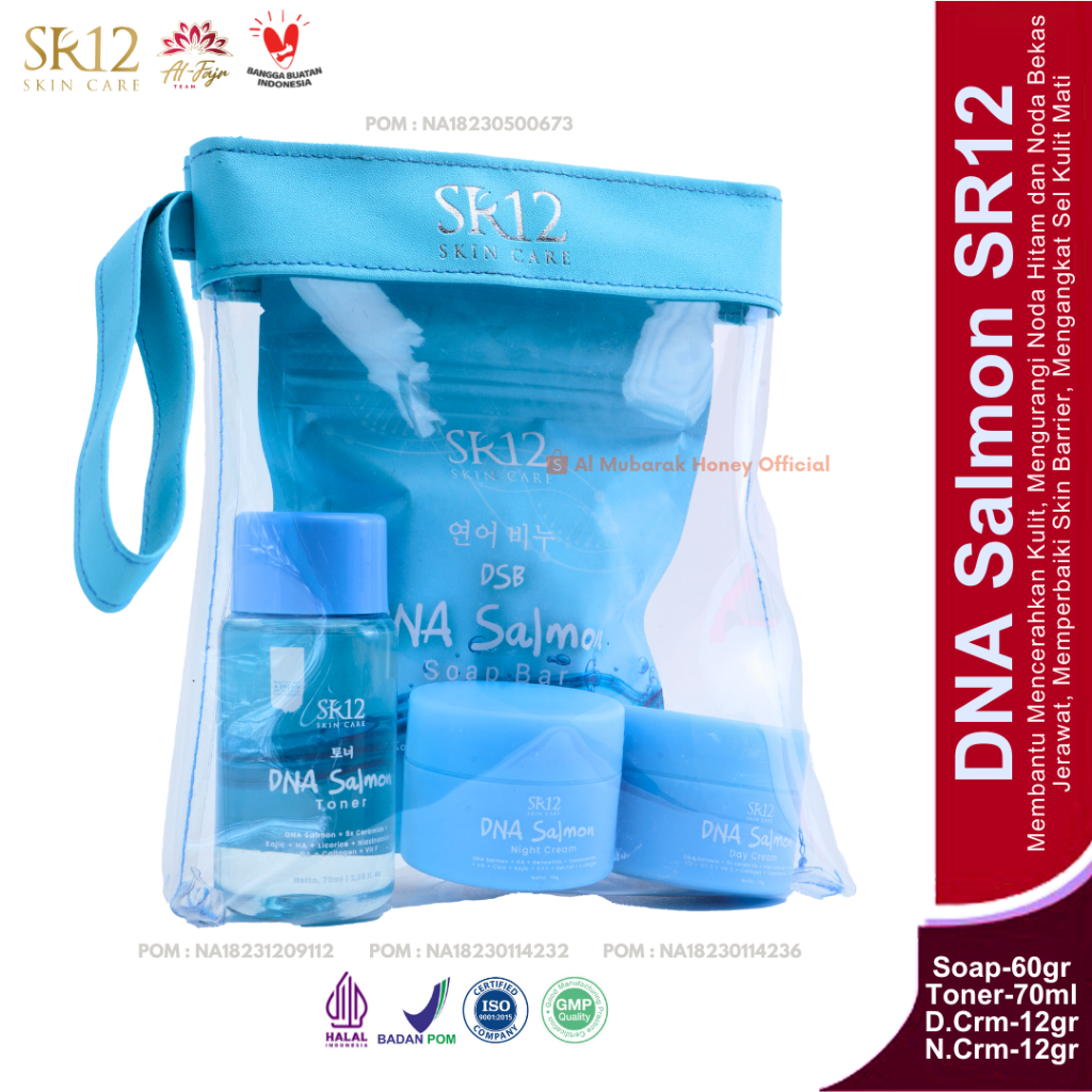 Jual DNA SALMON SR12 | PAKET DNA SALMON SR 12 | DNA SALMON PACKAGE SR12 | Shopee Indonesia