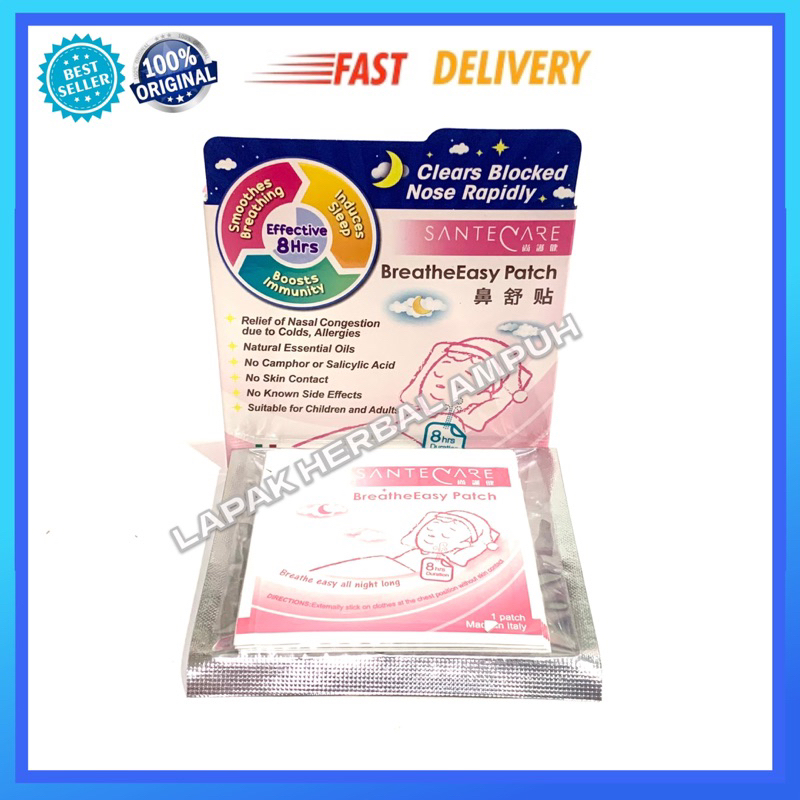 Jual SANTECARE BREATHEESY PATCH KOYO HIDUNG TERSUMBAT SANTE CARE ...