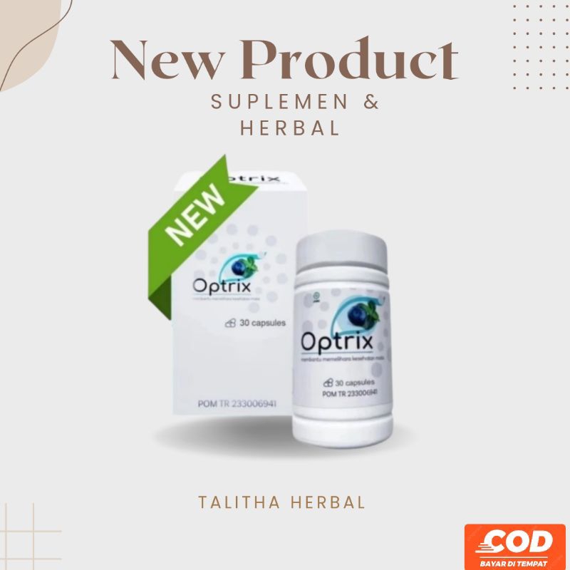 Jual OPTRIX OBAT MATA MINUS RABUN SILINDER KATARAK MIOPI TERUJI KLINIS ...