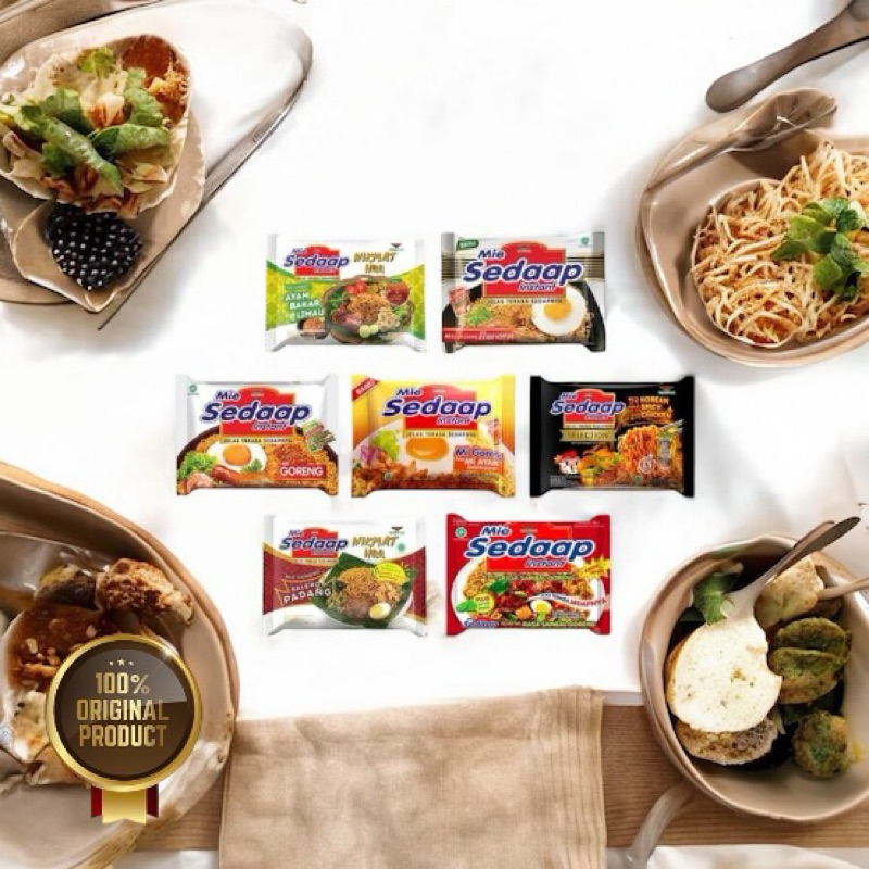Jual Mie Instan Sedaap varian rasa | Shopee Indonesia