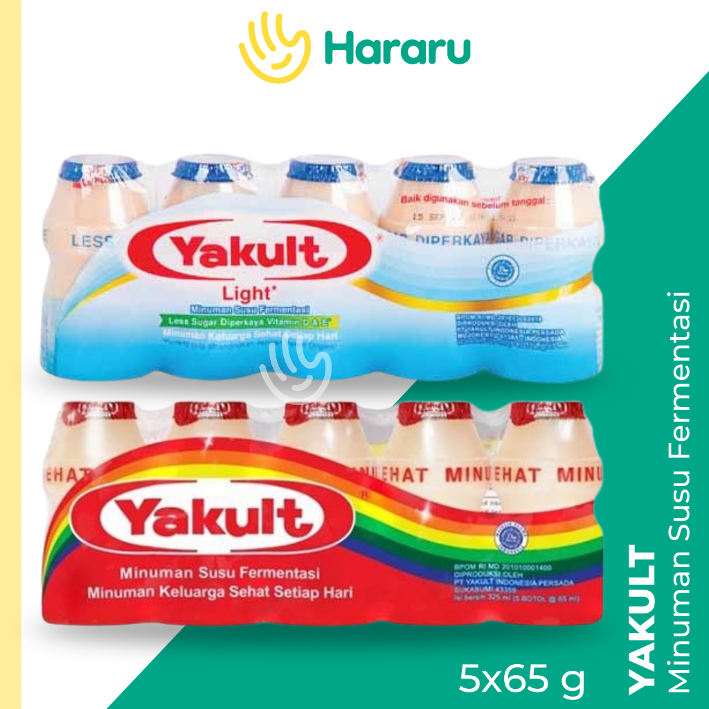 Jual YAKULT Minuman Susu Fermentasi Probiotik isi 5 botol 65ml | Shopee ...
