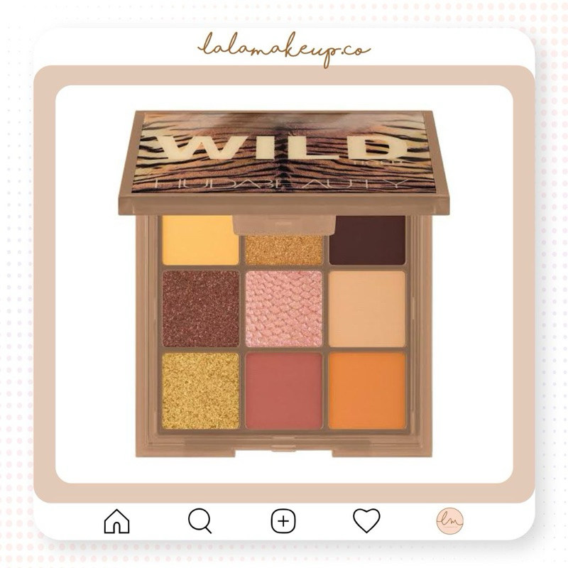 Jual Huda Beauty Tiger Wild Obsessions Eyeshadow Palette | Shopee Indonesia