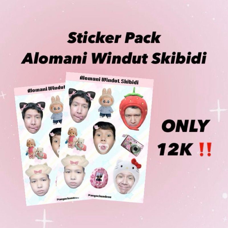 Jual Sticker Pack Windah Basudara Skibidi Version | Shopee Indonesia