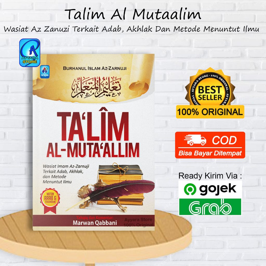 Jual Ta'lim Al-Muta'allim - Talim Al Mutaalim - Imam Az Zarnuji - Pustaka Arafah | Shopee Indonesia