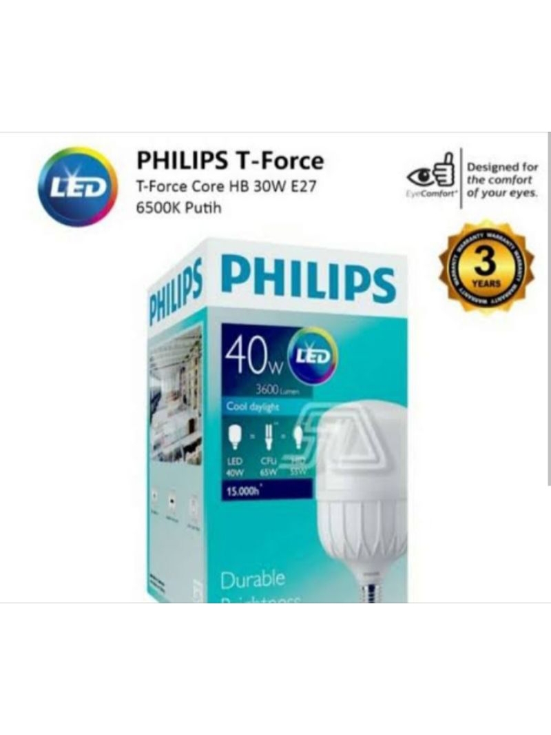 Jual Lampu LED True Force Core Philips 40 Watt 6500K | Shopee Indonesia