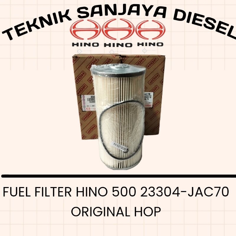 Jual FUEL FILTER HINO 500 23304-JAC70 ORIGINAL HOP | Shopee Indonesia