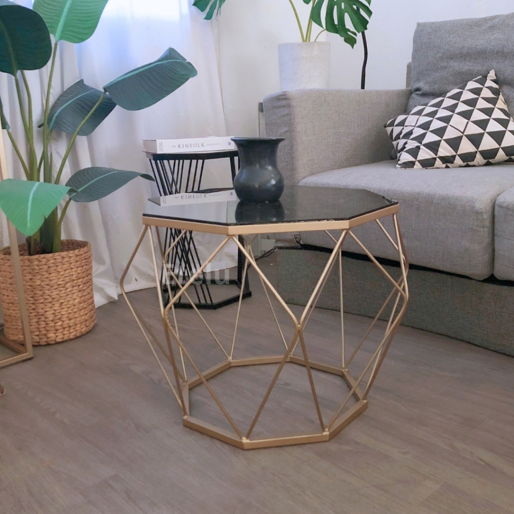 Jual Made by Atelu Meja Hexagonal Meja Ruang Tamu Minimalis Bentuk ...