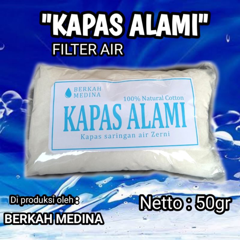 Jual KAPAS ALAMI / KAPAS SARINGAN / KAPAS FILTER AIR ZERNI BERAT ±50gr ...