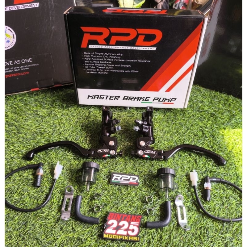 Jual MASTER REM RPD TDR RADIAL SET R 17MM L 16 MM XMAX NMAX TURBO PCX ...