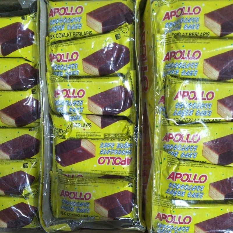 Jual APOLLO BOLU LAYER CAKE @24pcs | Shopee Indonesia