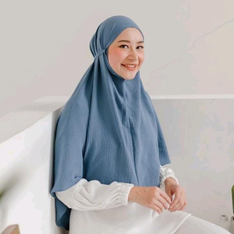 Jual TERBARU HIJAB MODEL TALI INSTAN BAHAN CRINKLE AIRFLOW NYAMAN DIKENAKAN HARGA MURAH | Shopee ...