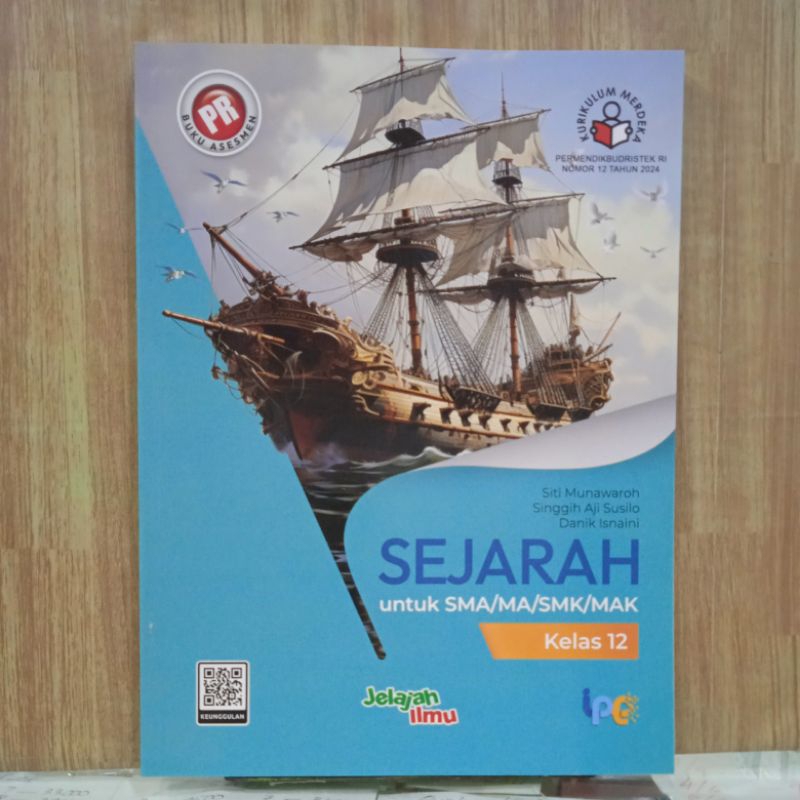 Jual Buku PR/LKS interaktif sejarah peminatan kelas XII,12 kurikulum merdeka intan pariwara ...