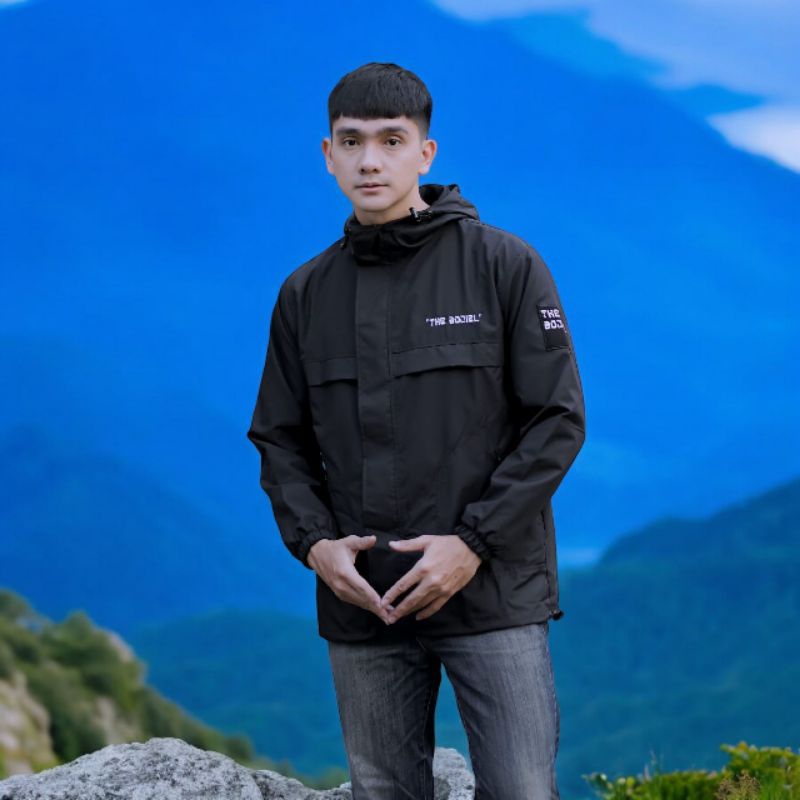 Jual Jaket Nasa Basic Parka Parasut Waterproof Tactical Windbreaker The ...