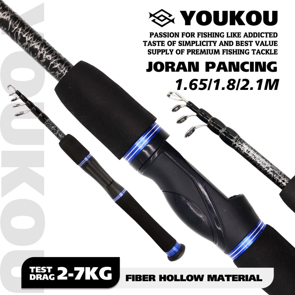 Jual YOUKOU Joran Pancing 1.65M/1.8M/2.1M Joran Pancing /pancingan set lengkap/joran tegek ...