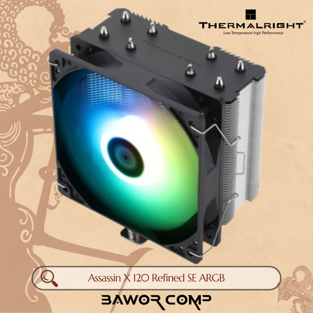 Jual THERMALRIGHT Assassin X 120 Refined SE ARGB Heatsink Fan| 120mm ...