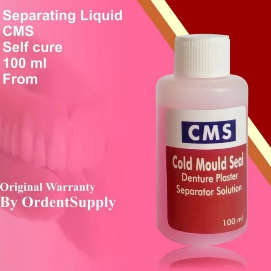 Jual CMS Cold Mould Seal Vertex Original 100 ml Denture plaster ...