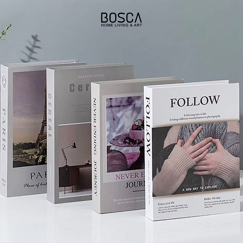Jual Bosca Living - Buku Pajangan Dekorasi / Dummy Book / Aesthetic ...