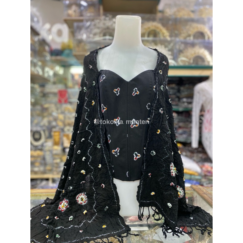 Jual SET KAMISOL SELENDANG JUMPUTAN / PAKAIAN ADAT JAWA / LONGTORSO ...