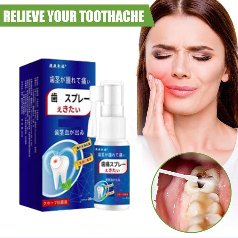 Jual Semprotan Pereda Nyeri Sakit Gigi Obat Gusi Bengkak Mulut Pereda ...