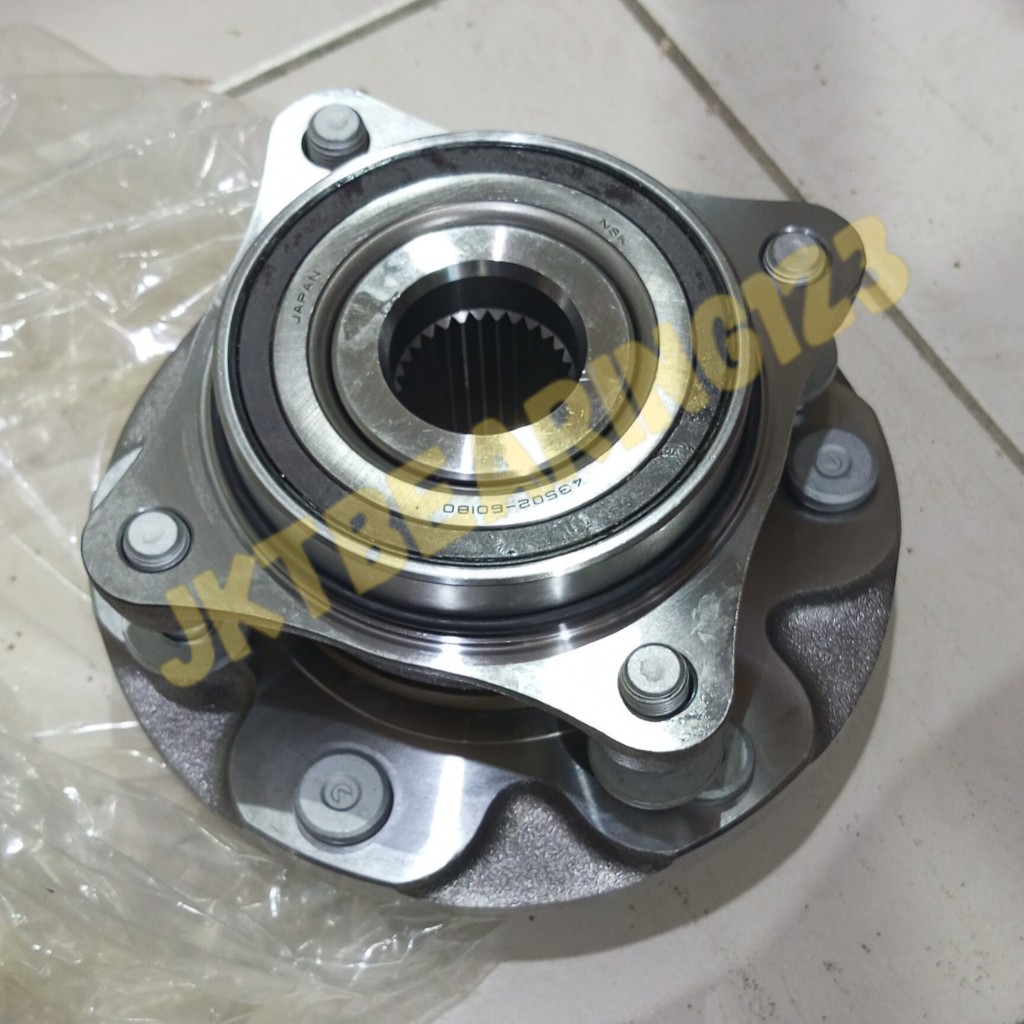 Jual Bearing nap roda depan komplit 43502-KK010 NSK wheel hub assy ...
