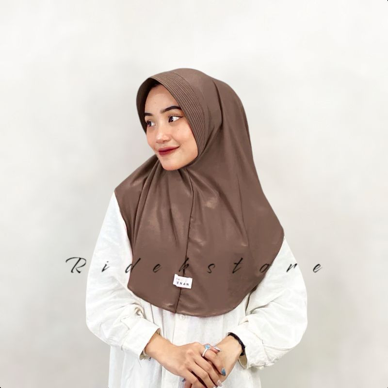 Jual KENAN HIJAB SIZE M - Bergo Daily Hamidah// DZEVADA Bahan Jersey ...