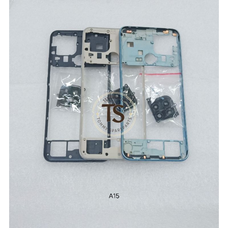 Jual BEZZEL BEZEL BAZEL TULANG MESIN TENGAH OPPO A15 A15S ORIGINAL ...