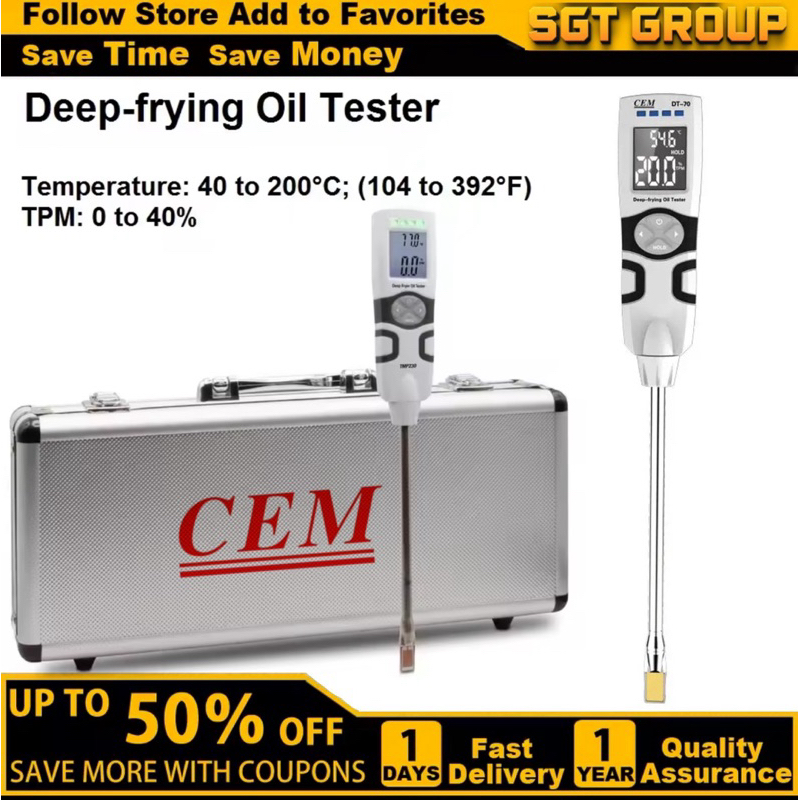 Jual Cooking Oil Tester Oil Temperature and TPM Measurement Tool Frying ...
