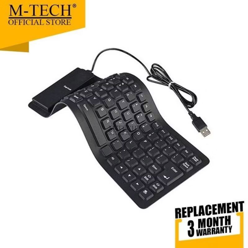Jual Ccd* Keyboard Flexible USB Mtech / Keyboard Usb Flexible Gulung ...