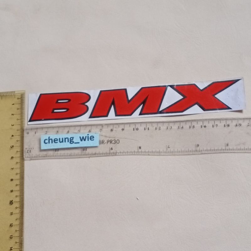 Jual Stiker / Sticker Cutting BMX Merah 1bh | Shopee Indonesia
