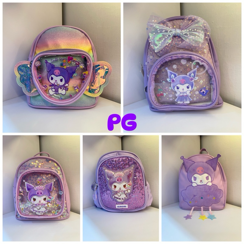 Jual [KUROMI] Tas Sekolah / Tas Ransel Anak PAUD Kuromi Series | Shopee Indonesia