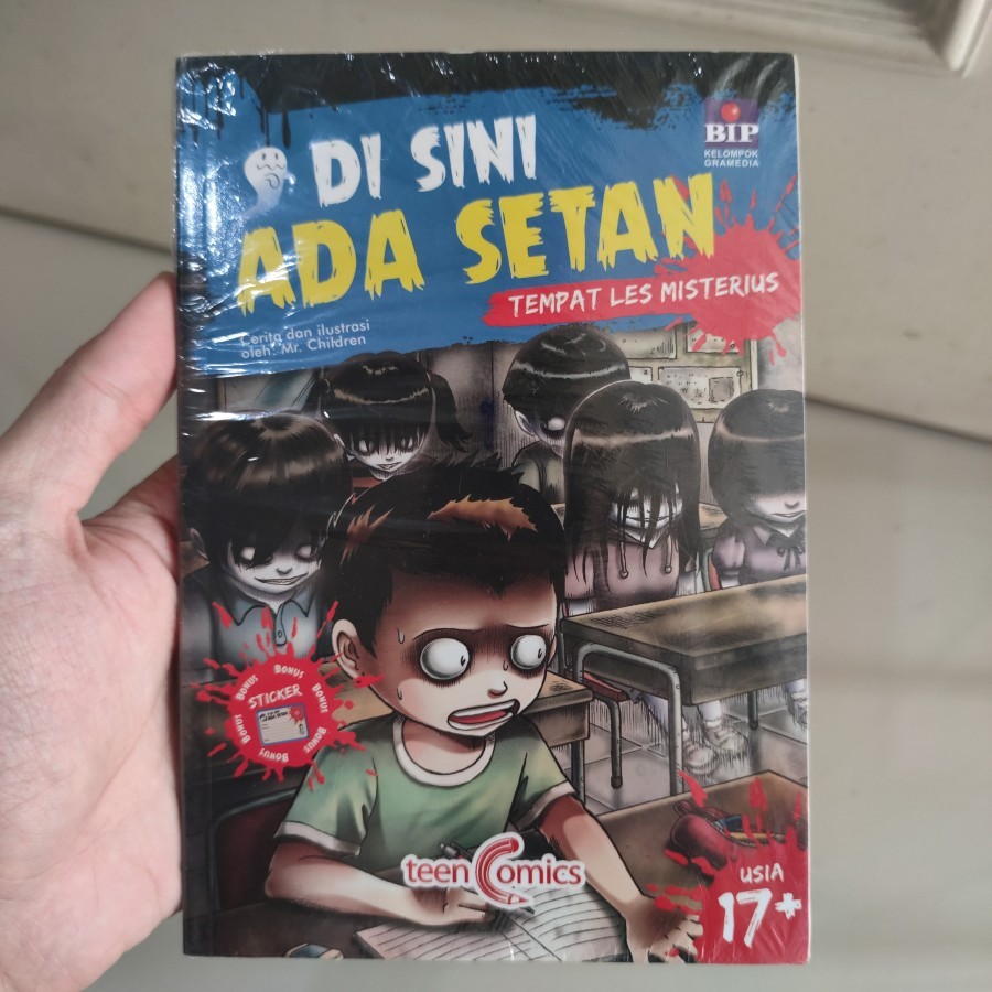 Jual BARU ORIGINAL - Buku Komik Di Sini Ada Setan - Tempat Les ...