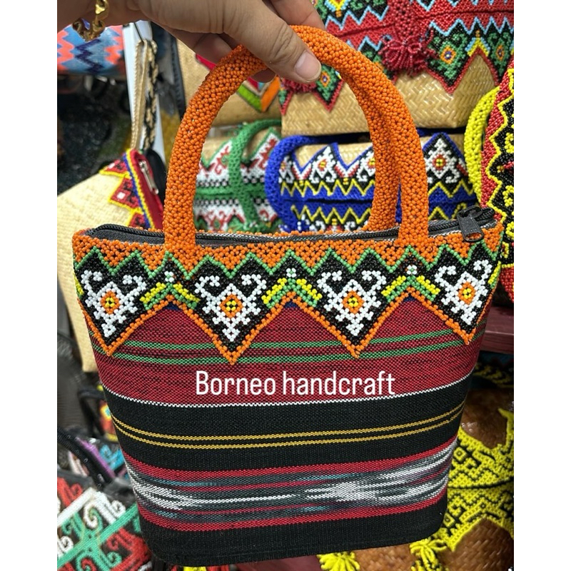 Jual tas etnik manik tenun dayak Kalimantan | tas tenun |tas manik ...