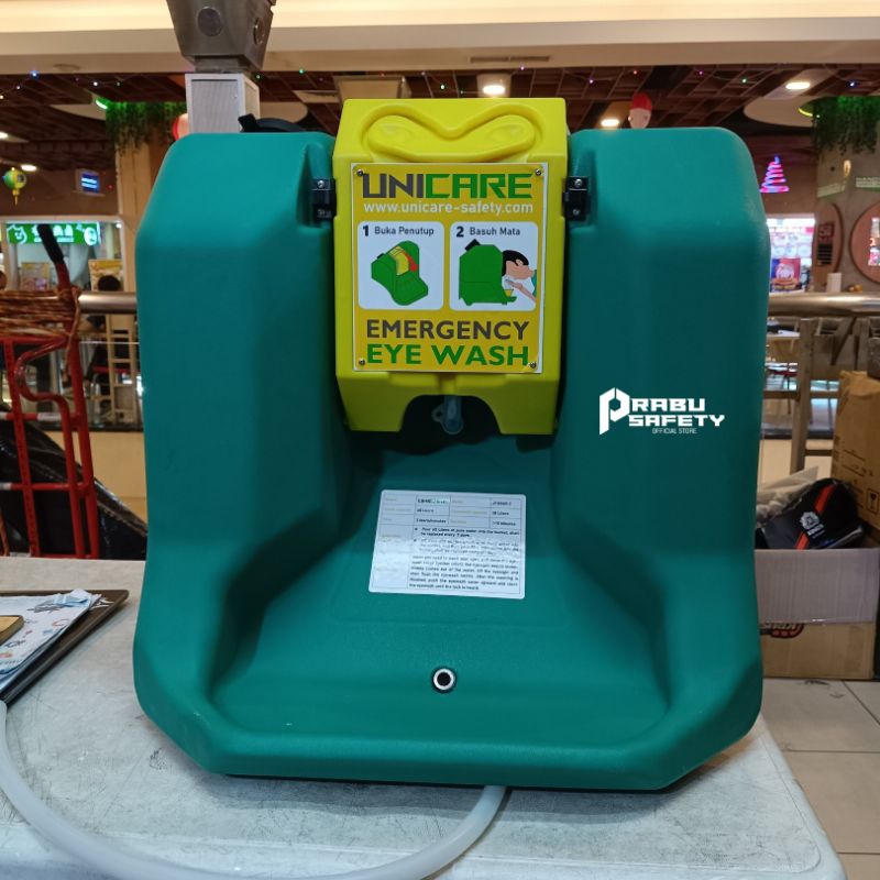 Jual EMERGENCY EYE WASH PENCUCI MATA DARURAT 60 LITER / EYE WASH ...