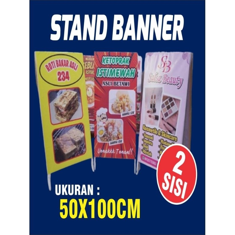 Jual Standing banner - Stand Banner - Standing Banner Lipat Menggunakan ...